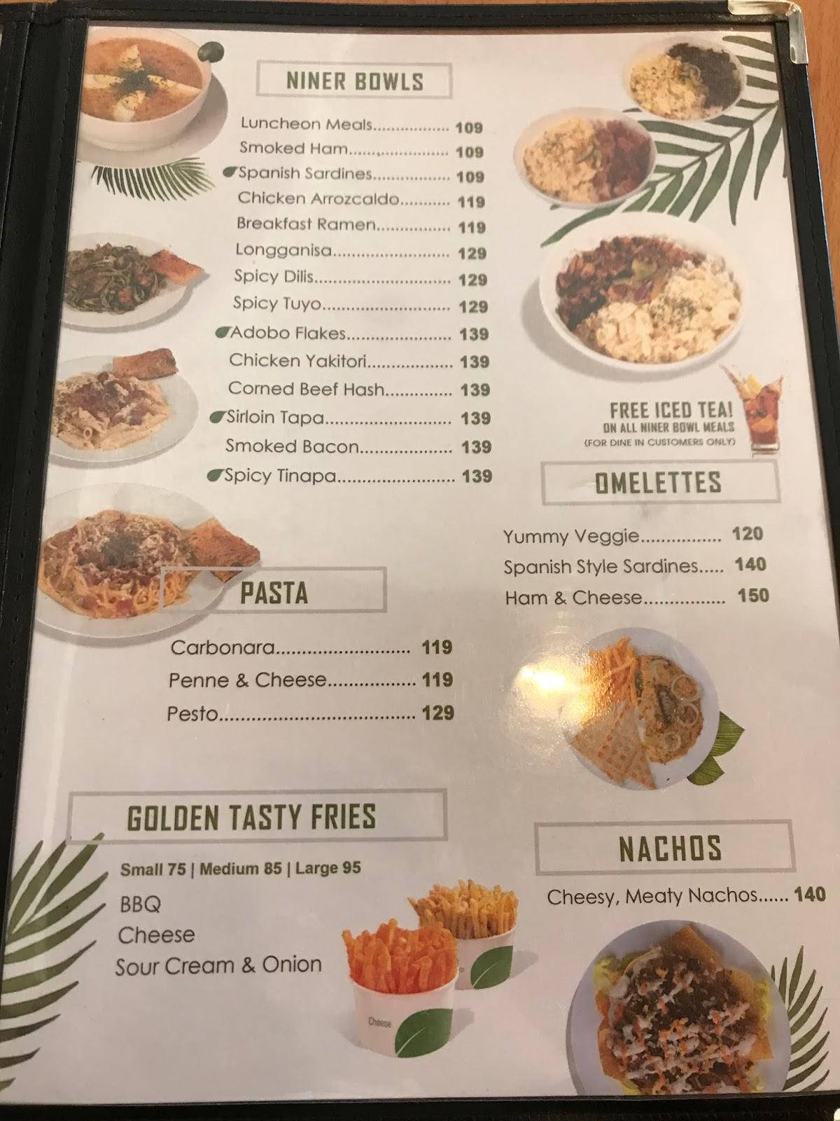 Menu at Bon Appetea, Tagaytay Rotonda restaurant, Tagaytay, Bataangas ...