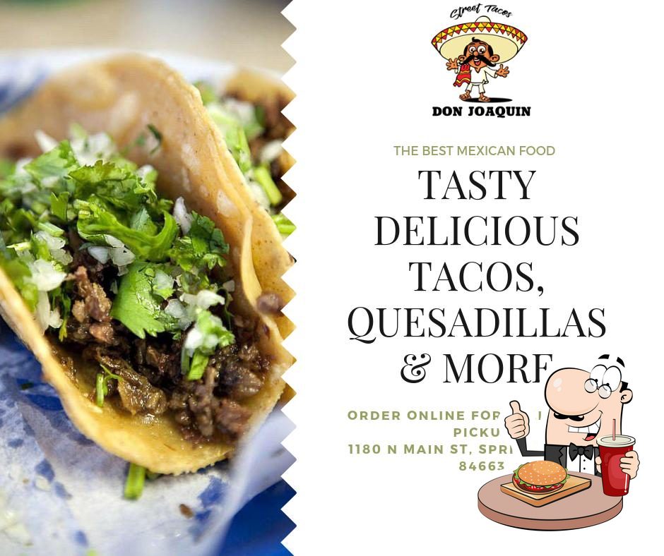 Tacos Don Joaquin in Springville - Restaurant menu and reviews