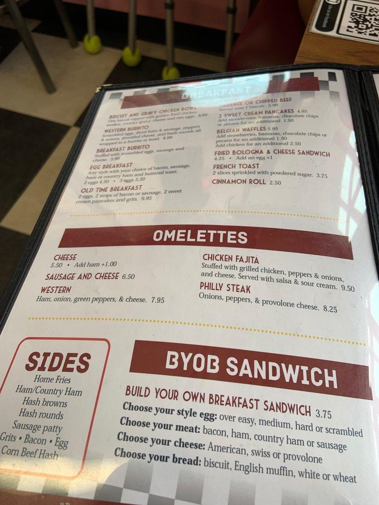 Menu at Grillin' Time Diner restaurant, Moorefield, 238 S Main St