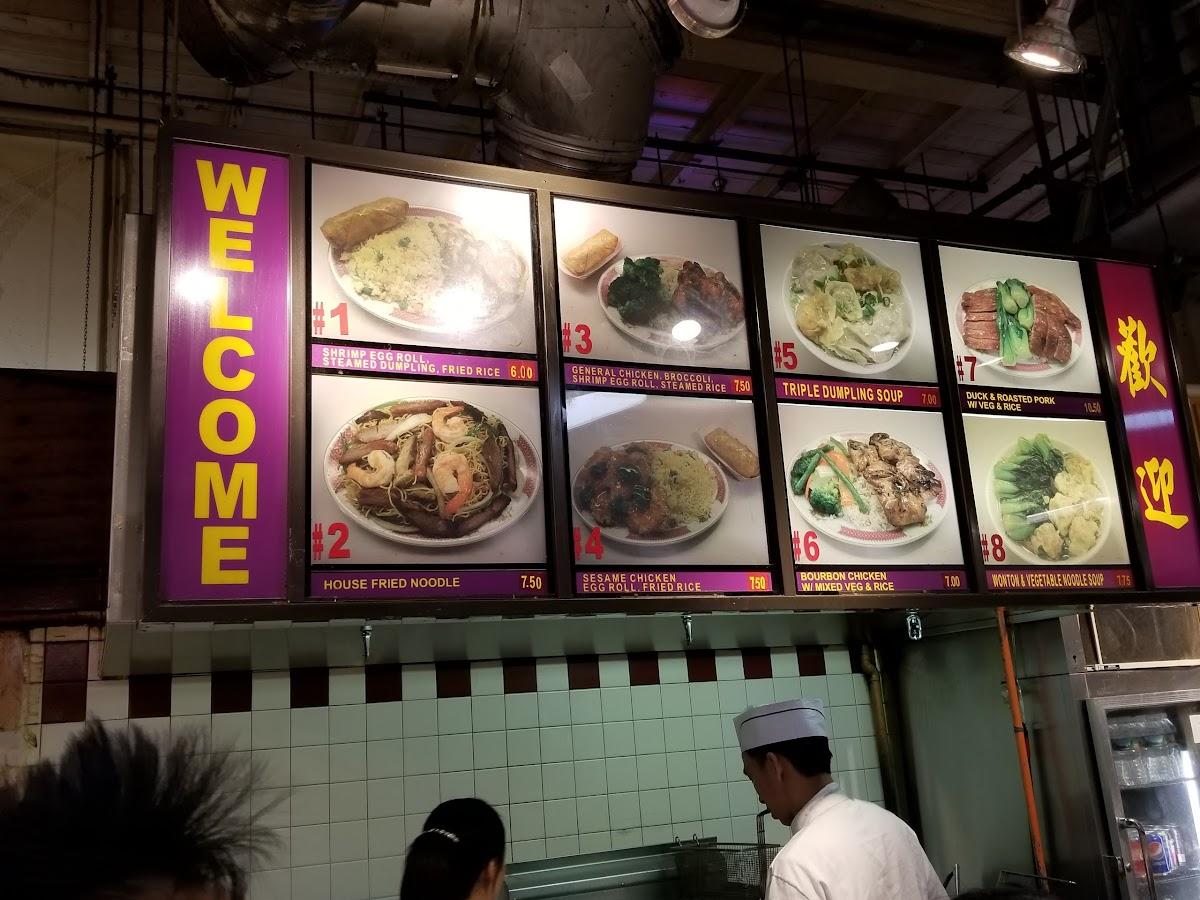 Menu at Sang Kee Peking Duck restaurant, Philadelphia, Reading Terminal ...