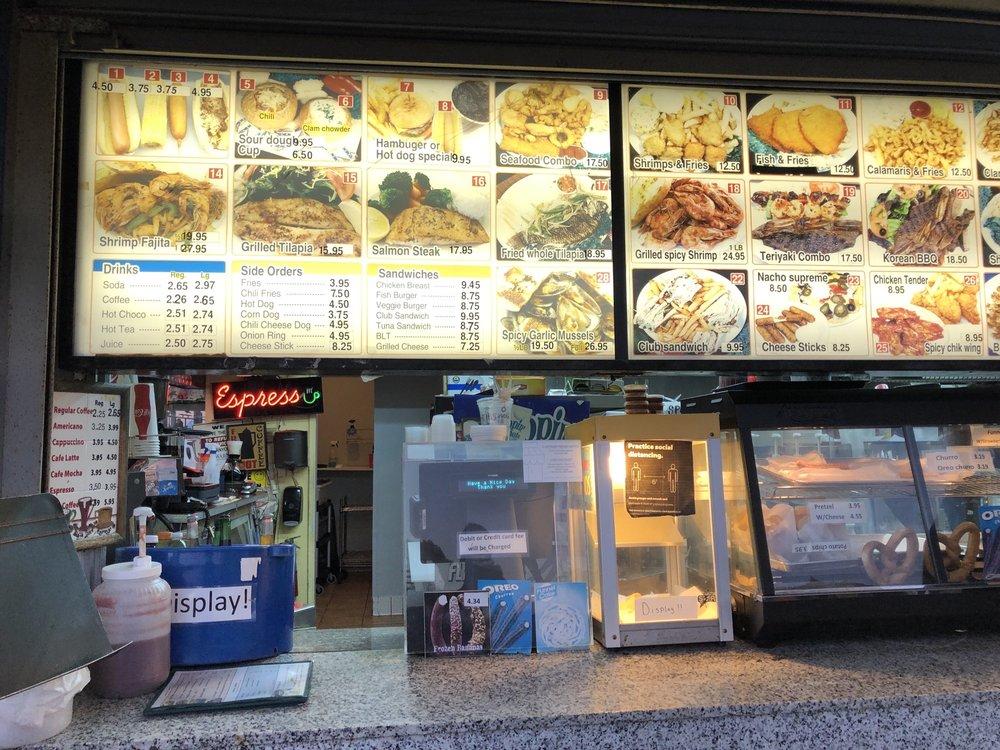 Menu at Redondo Coffee Shop and Bait & Tackle Shop cafe, Redondo Beach ...