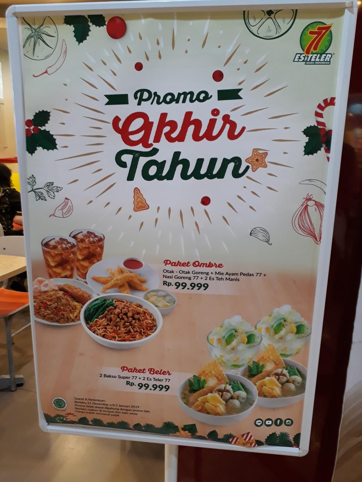 Carta del restaurante Gerai Es Teler 77 Java Mall, Semarang
