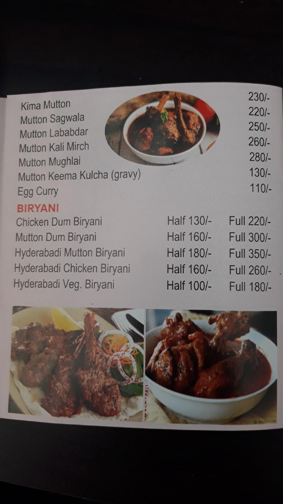 Menu at Veera's Chicken North Indian Restaurant, Haldwani
