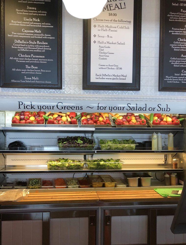 Menu at DiBella's Italian Market pizzeria, Rochester, 620 Jefferson Rd