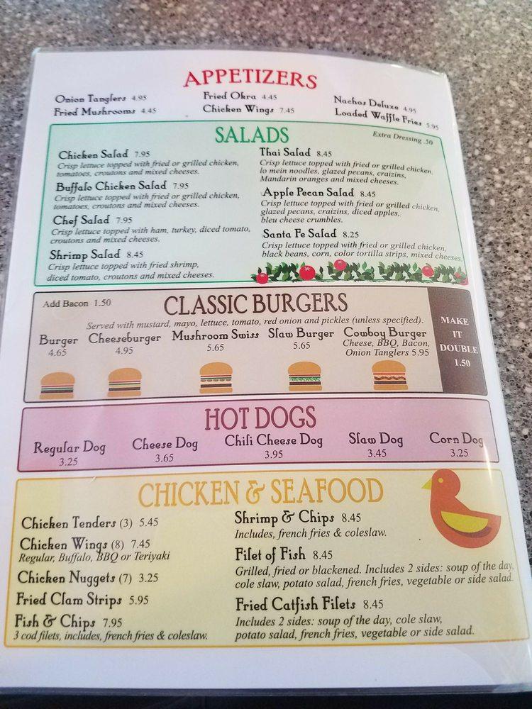 Menu at Frostbite Ice Cream & More restaurant, Frostproof