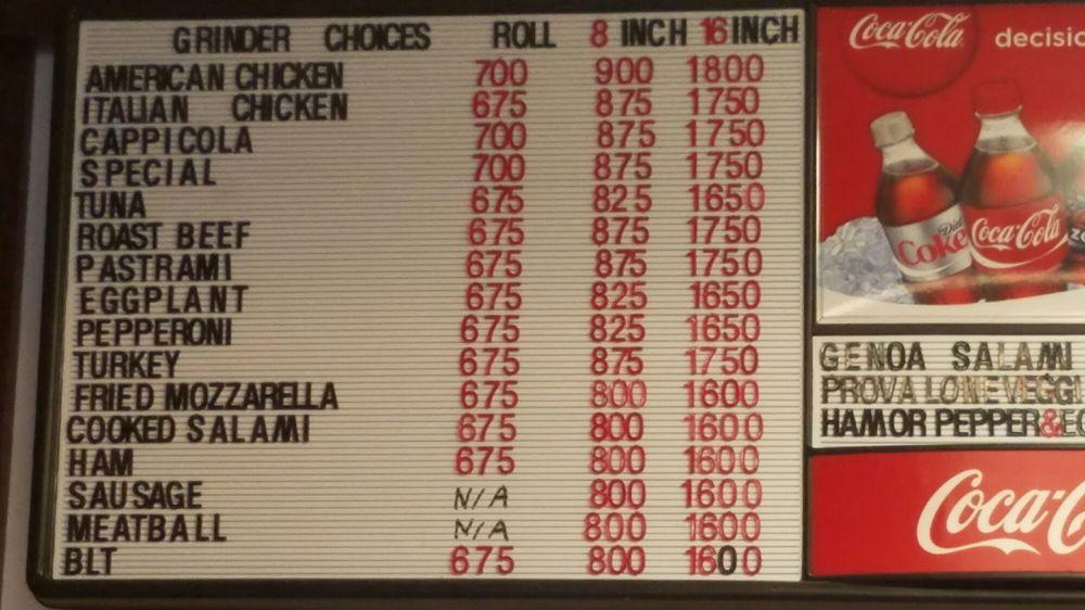 Menu at Wethersfield Pizza House pizzeria, Wethersfield