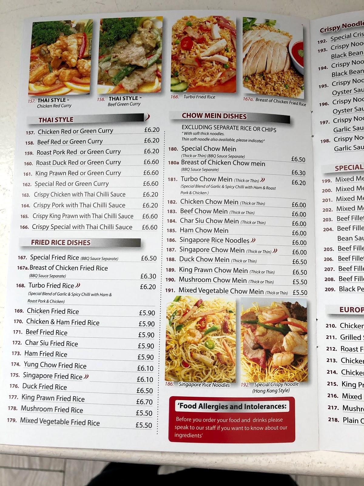 Menu at Friendlies fast food, Inverkeithing