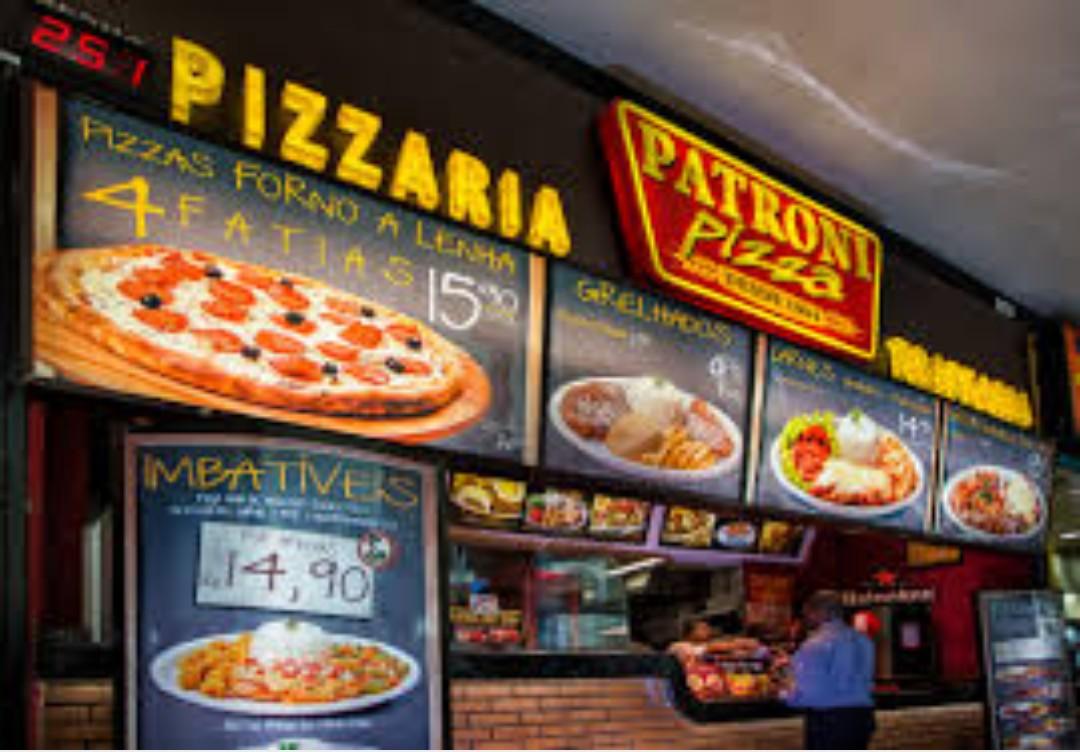 Menu at Patroni Pizza pizzeria, Santo André, Rua Giovanni Battista Pirelli