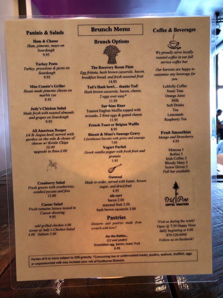 Menu at The Rec Room desserts, Jonesboro