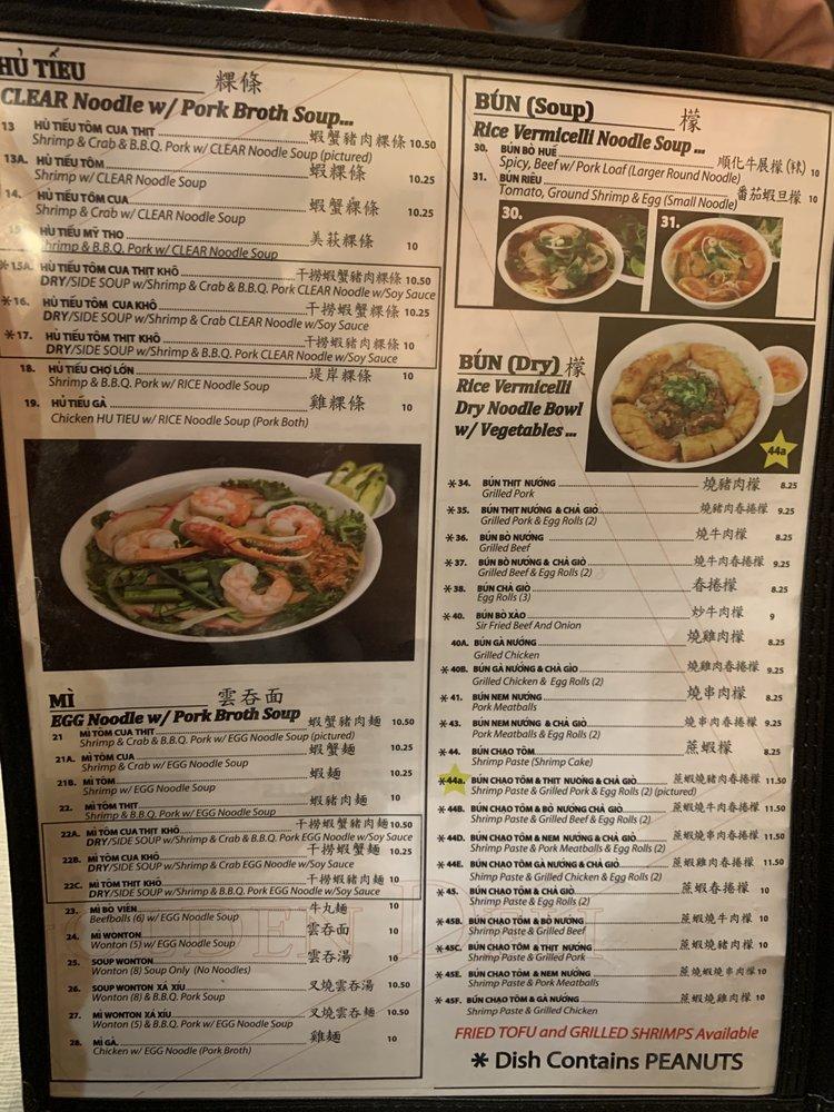 Menu at Golden Deli Temple City restaurant, Temple City