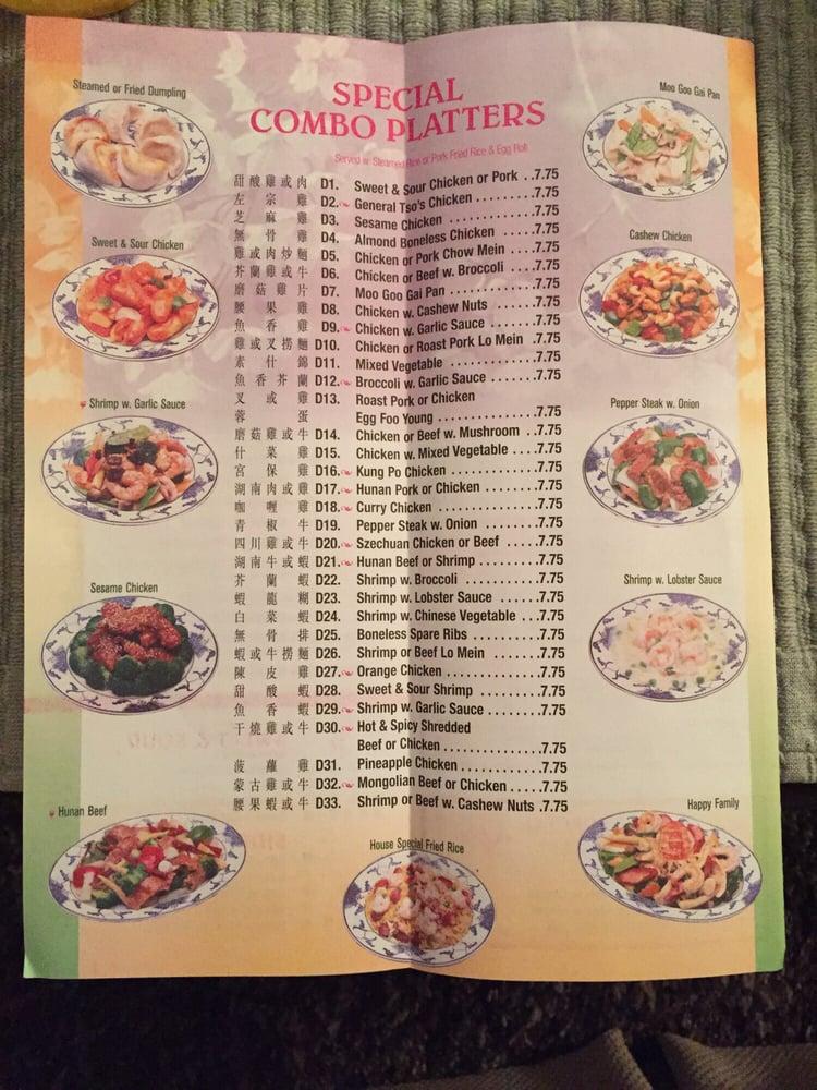Menu at China King - Chinese Restaurant, Fenton