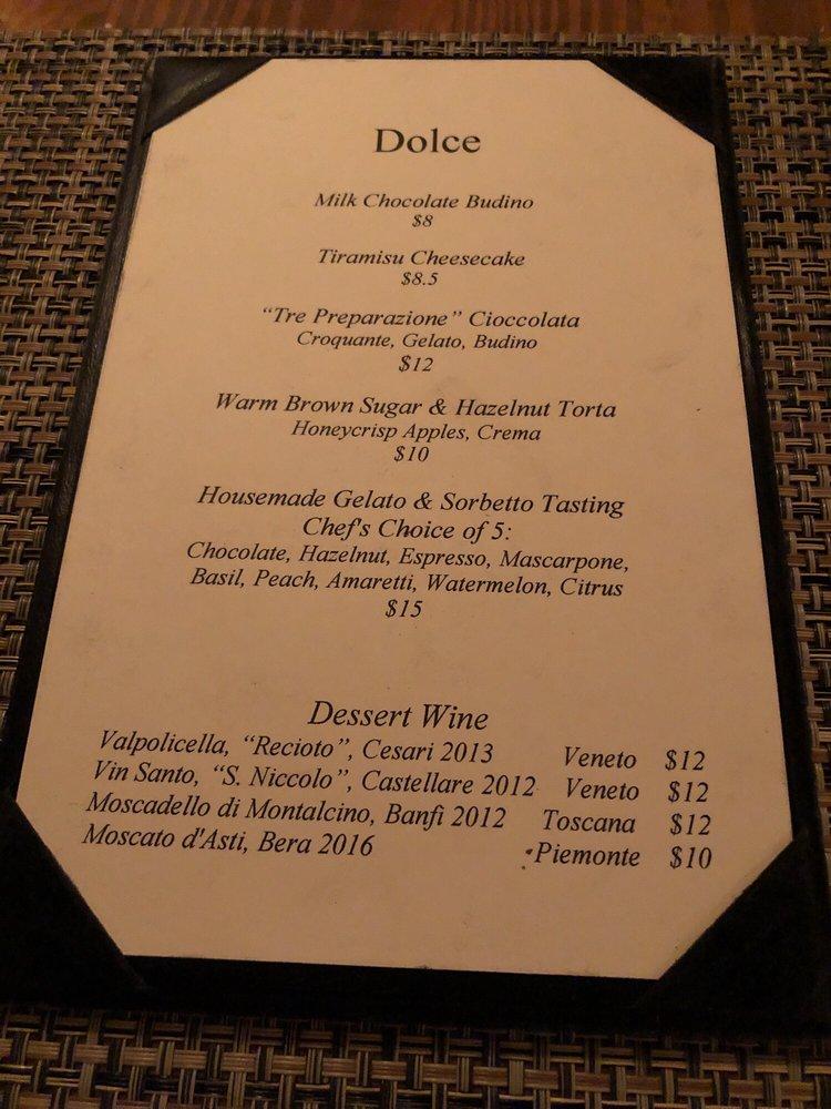 Menu at Grill 225 steakhouse, Charleston