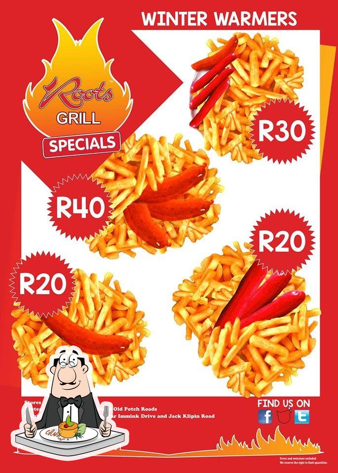 Roots Grill & Restaurant, Randburg - Restaurant menu, prices and reviews