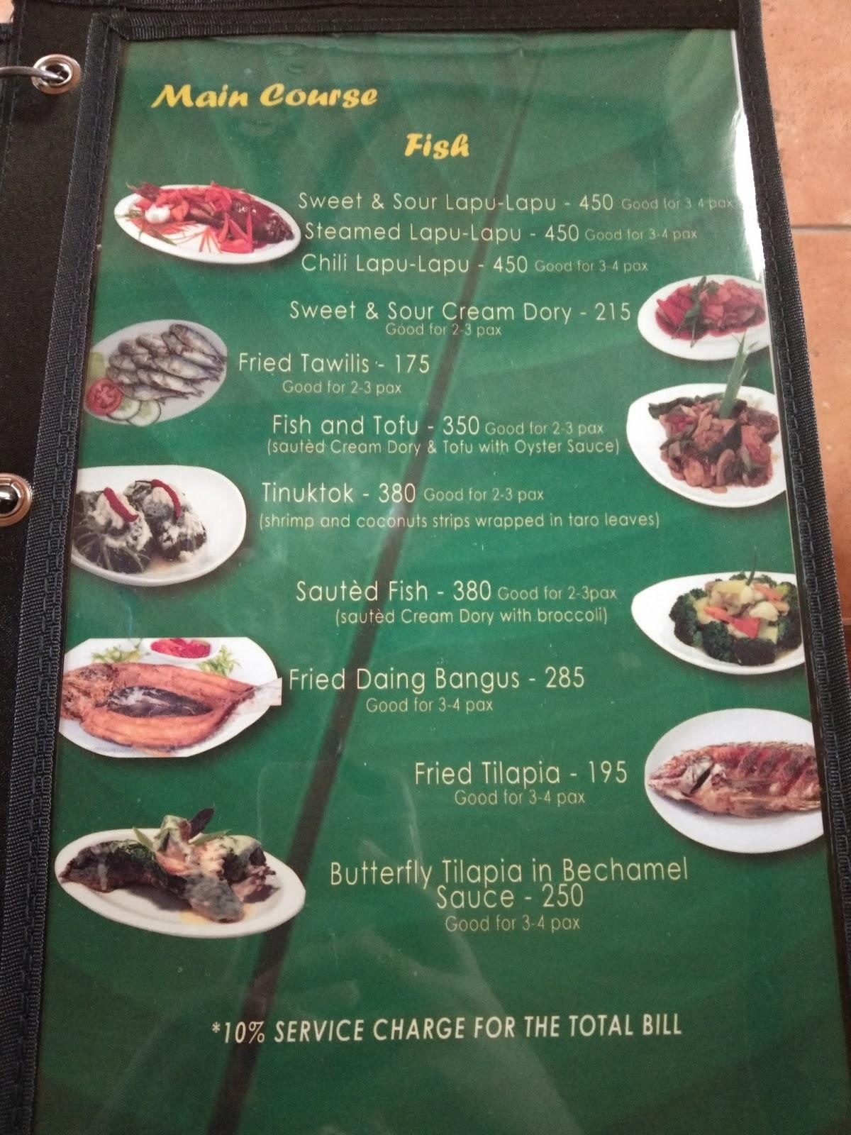 Menu at Tower Ground Bulalohan restaurant, Tagaytay, 3WR6+8MF