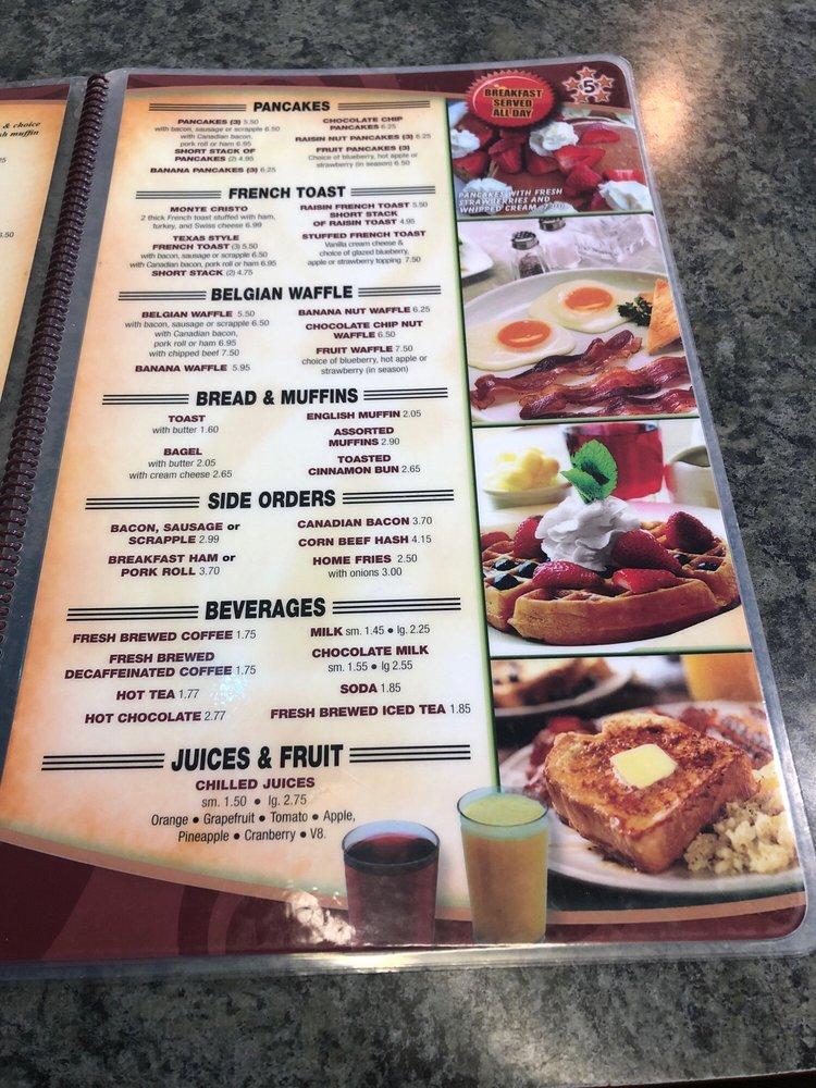 Menu at Five Star Diner Family Restaurant, Hatfield