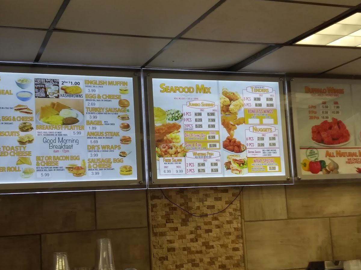 Menu at Crunchy Kitchen restaurant, Newark, 942 Broad St