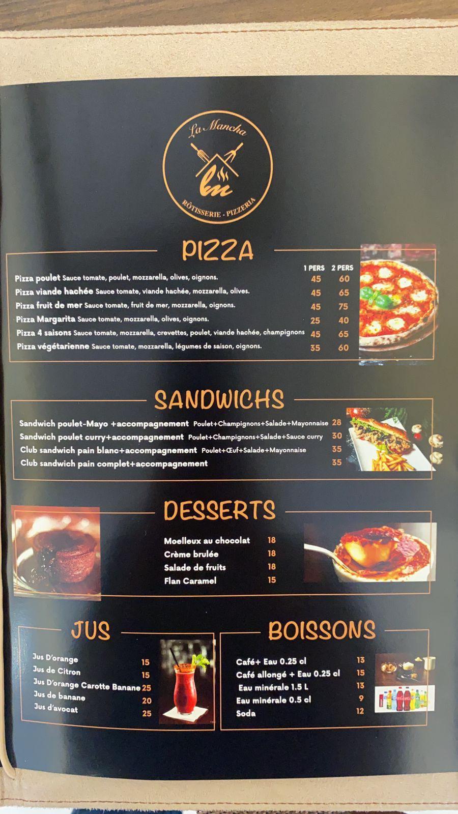 Speisekarte von My chicken Rotisserie-Pizzeria, Kenitra