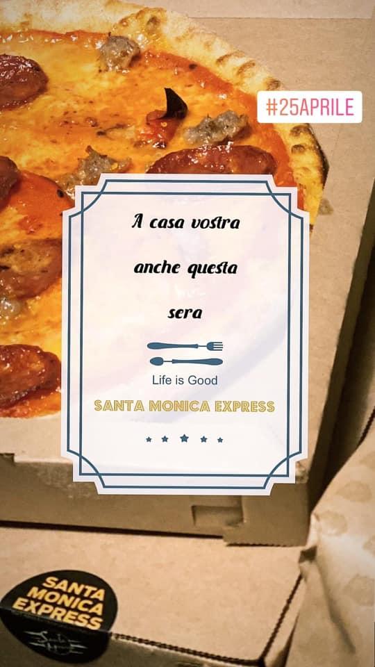 Speisekarte von Santa Monica restaurant, Ancona