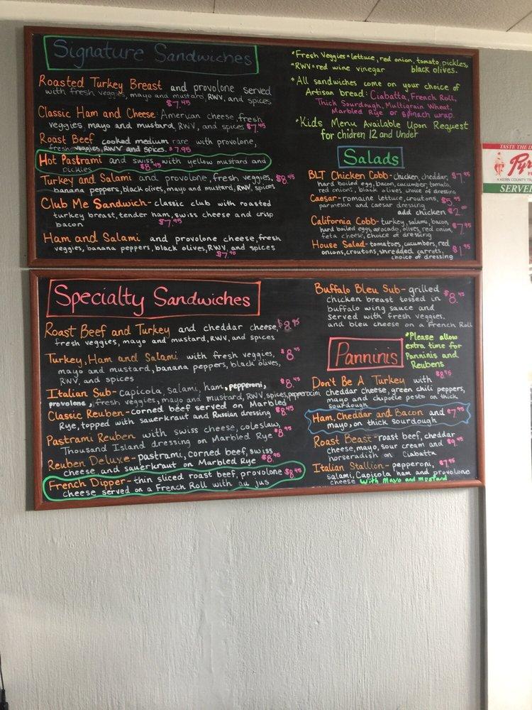Menu at Route 33 Sandwich Co restaurant, Taft