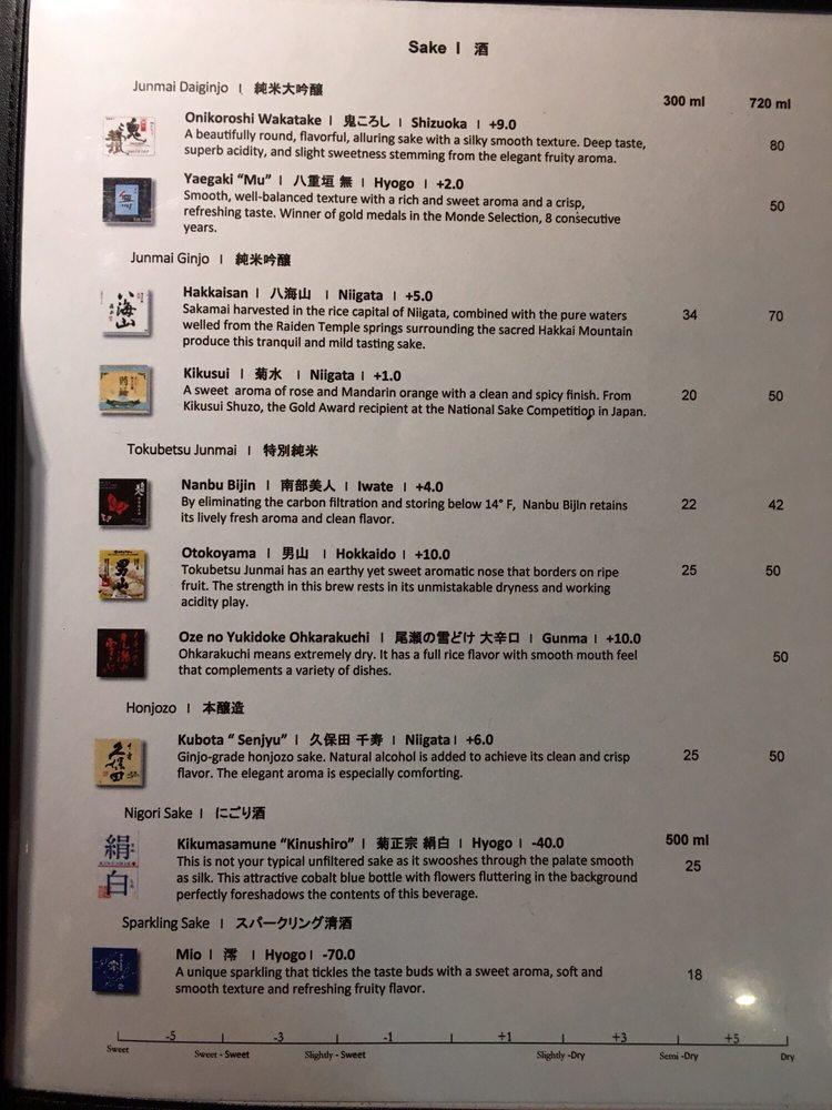 Menu at Sushi ii restaurant, Honolulu, 655 Ke’eaumoku St #109