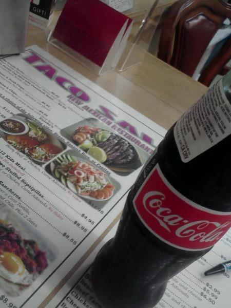 Menu at Taco Sal Restaurant, Albuquerque