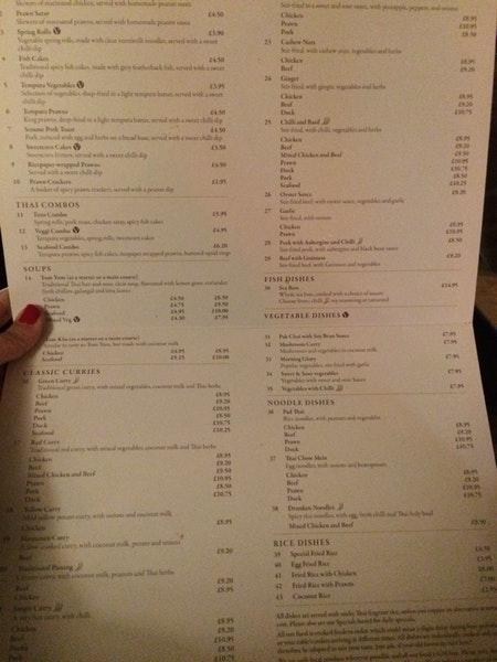 Menu at The Three Tuns pub & bar, Great Abington, 75 High St
