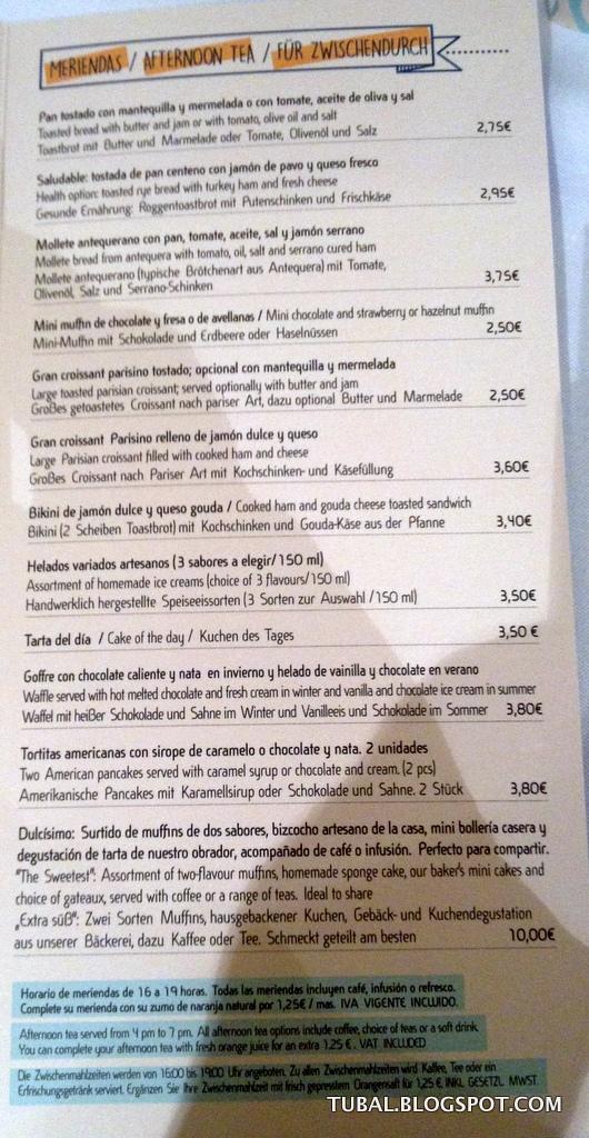 Menu at Pizzería Come y Calla, Medina del Campo