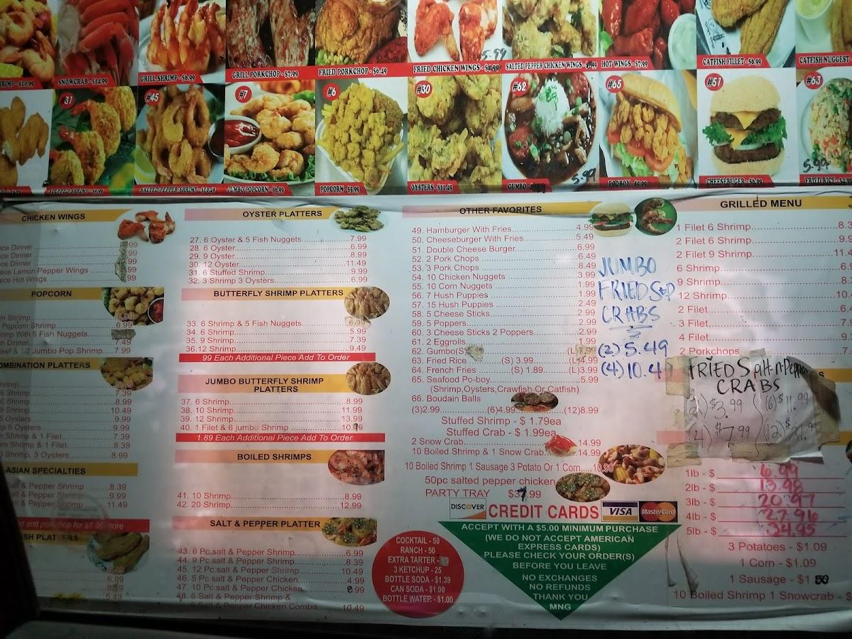 Menu at K Asian Kitchen restaurant, Beaumont, College St