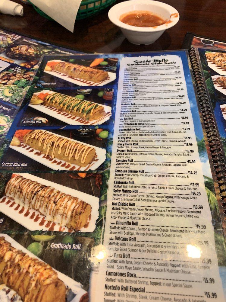 Menu at Mariscos El Rey 2 restaurant, Aurora, E Iliff Ave
