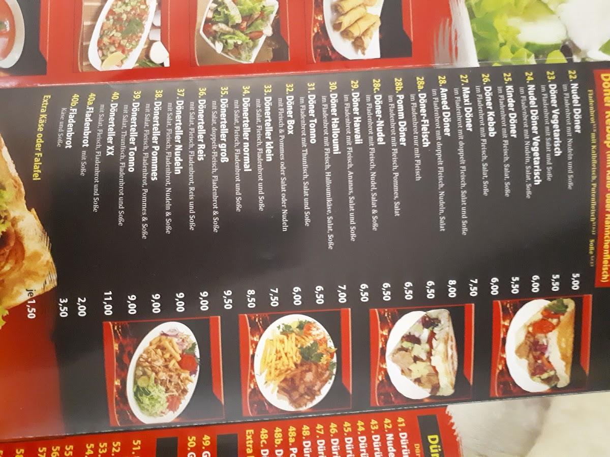 Speisekarte von Selale Bistro XXL Döner restaurant, Sebnitz