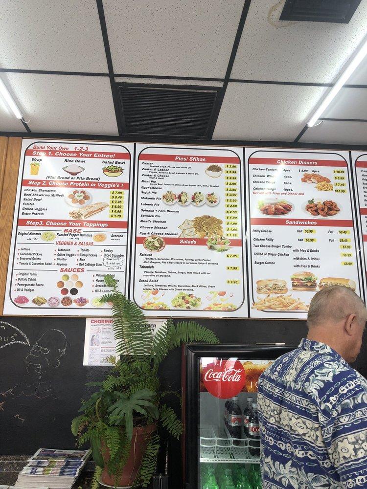 Menu at Hannah’s kitchen restaurant, Boca Raton