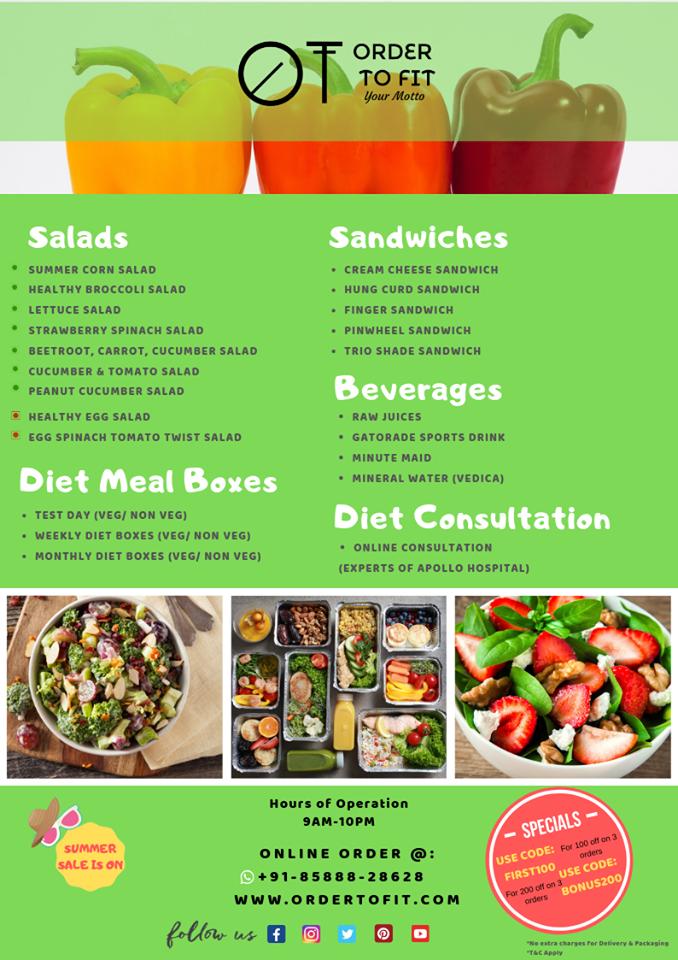 Menu at ORDER TO FIT, New Delhi