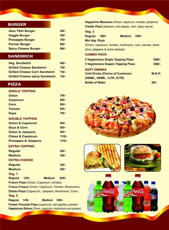 Menu at H&B FOOD POINT, India
