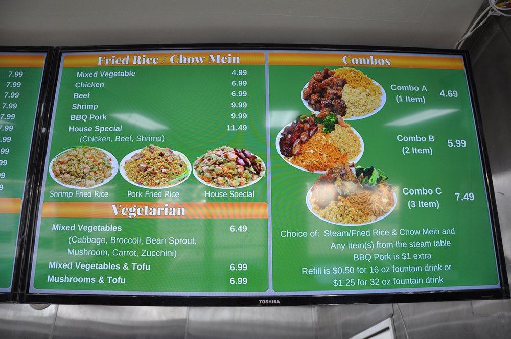 Menu at China Wok Inn fast food, Riverside, Mission Blvd
