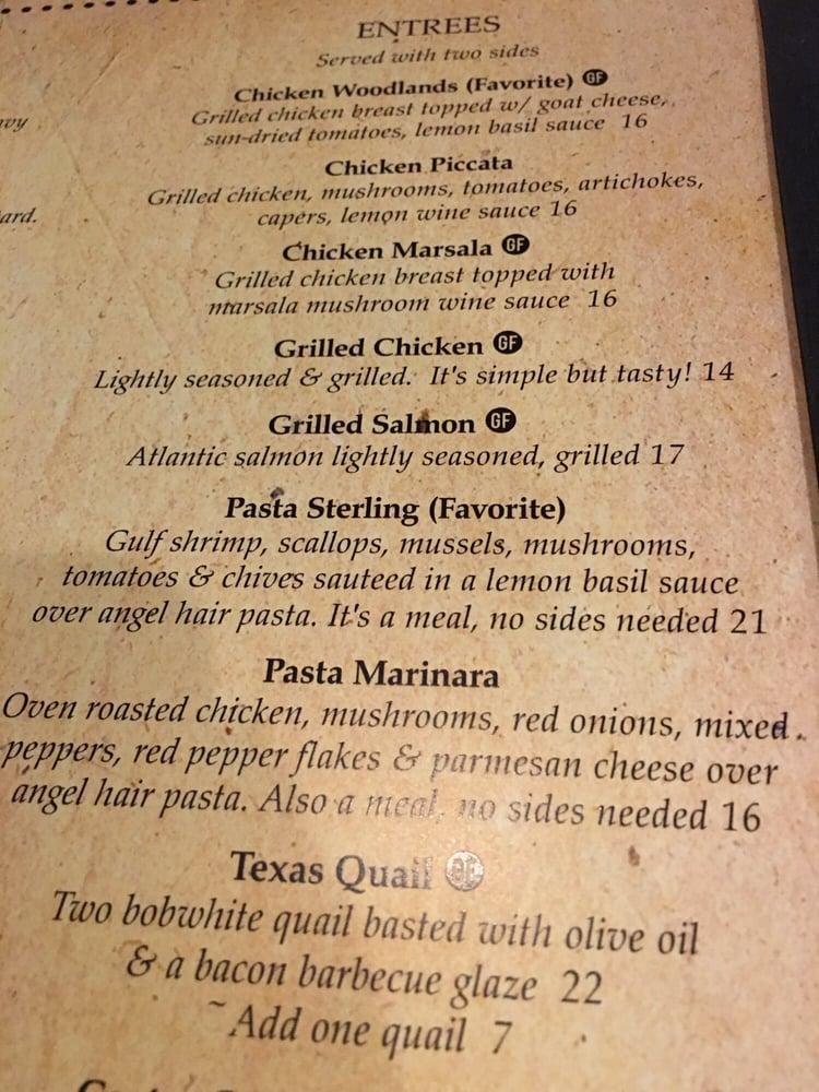 Menu at The Republic Grille - The Woodlands, The Woodlands, W Panther ...