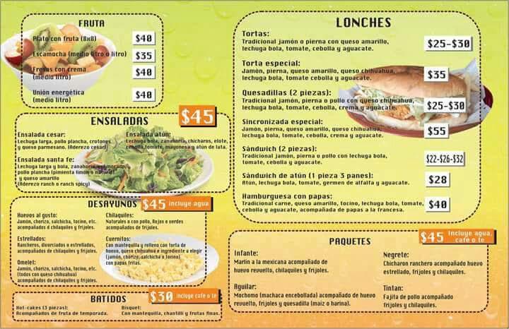 Carta del restaurante Jugos Y Licuados FAST JUICE, Mazatlán