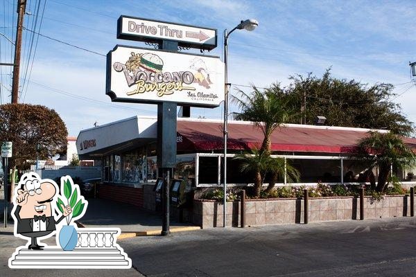 Volcano Burger, 3652 W Cerritos Ave in Los Alamitos - Restaurant menu ...