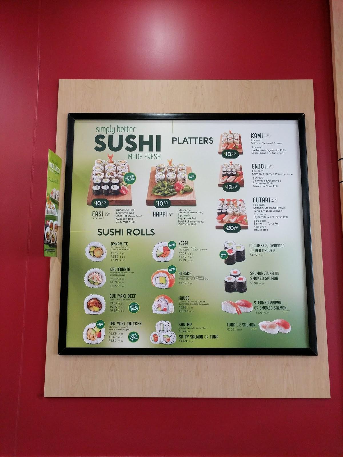 Menu at Edo Japan - Beacon Hill - Grill and Sushi restaurant, Calgary ...