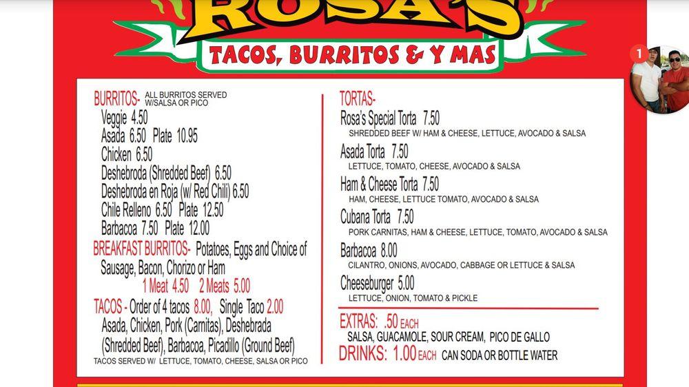 Rosas Tacos in Ranchos de Taos - Restaurant menu and reviews