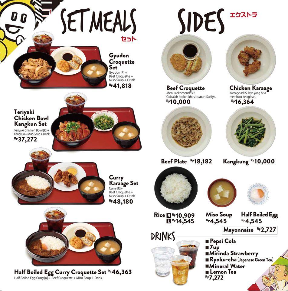 Menu at Shaburi Kintan Lippo Mall Puri restaurant, West Jakarta
