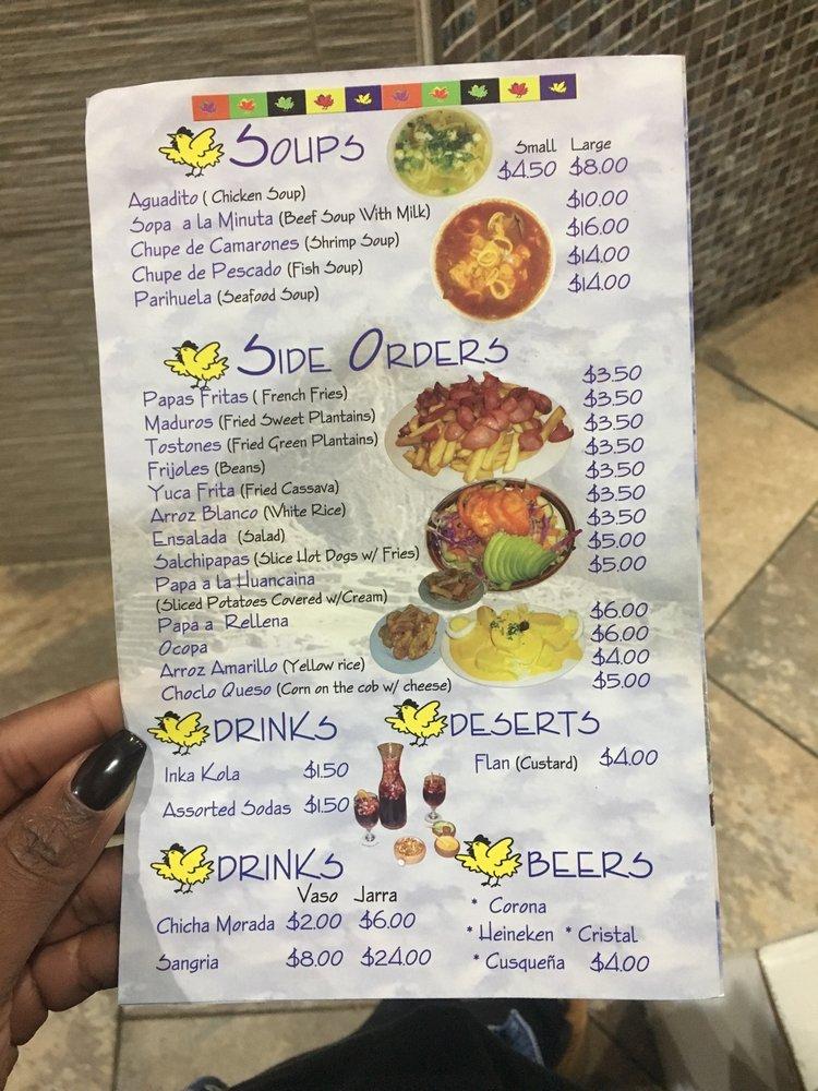 Menu at Millennium Chicken restaurant, Valley Stream, 265 W Merrick Rd