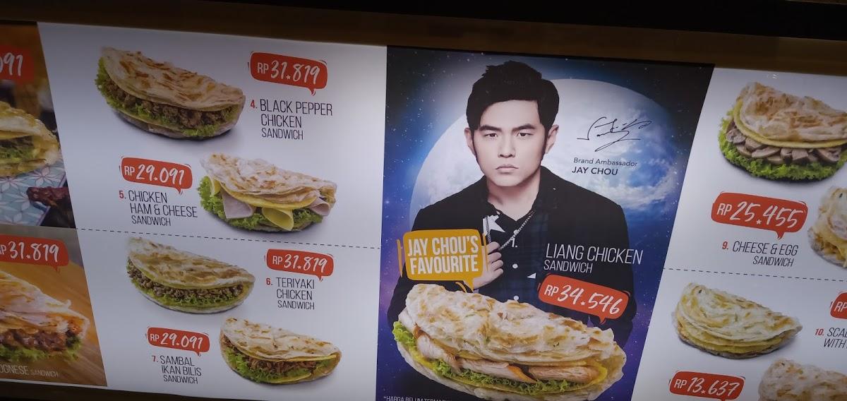 Menu at LIANG SANDWICH BAR, Sariharjo