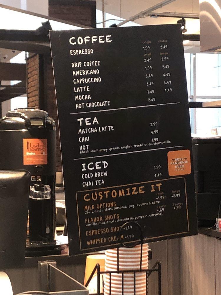 Menu at Capitol Hill Food Hall, Seattle