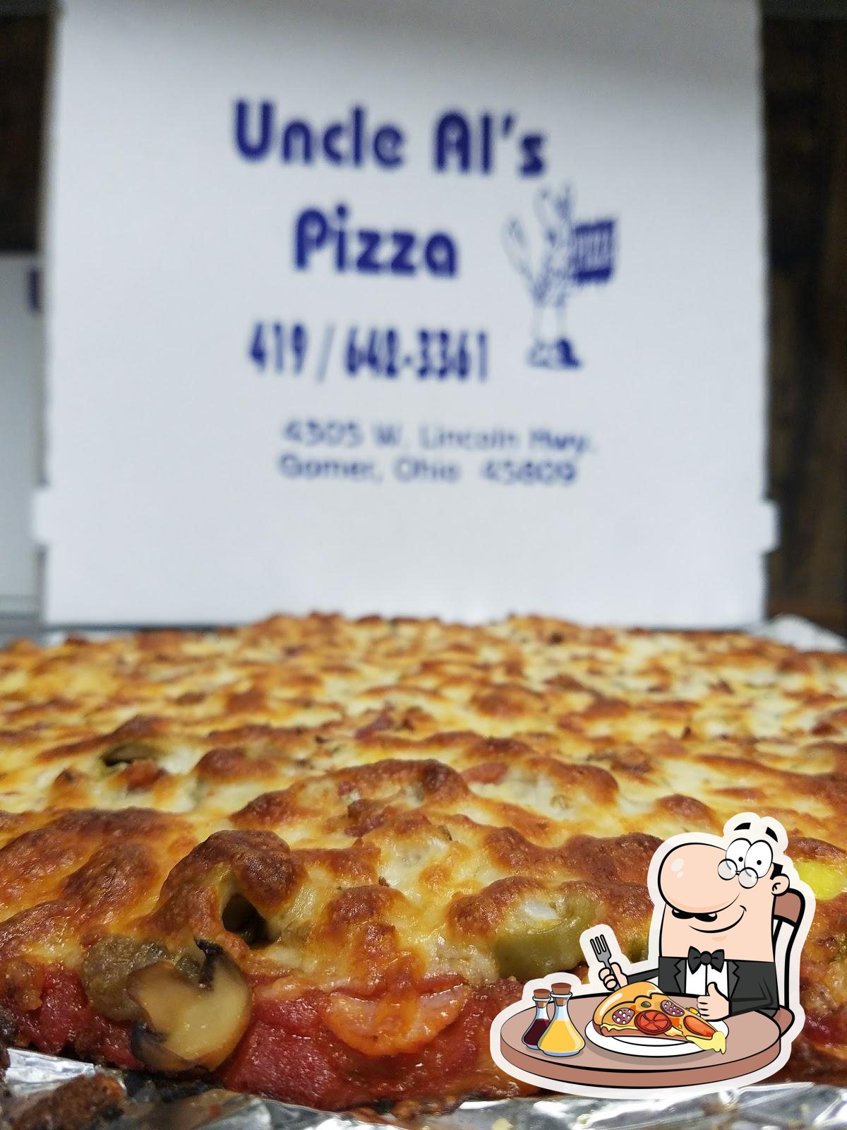 Uncle Al's Pizza, Gomer - Restaurant menu, prices and reviews