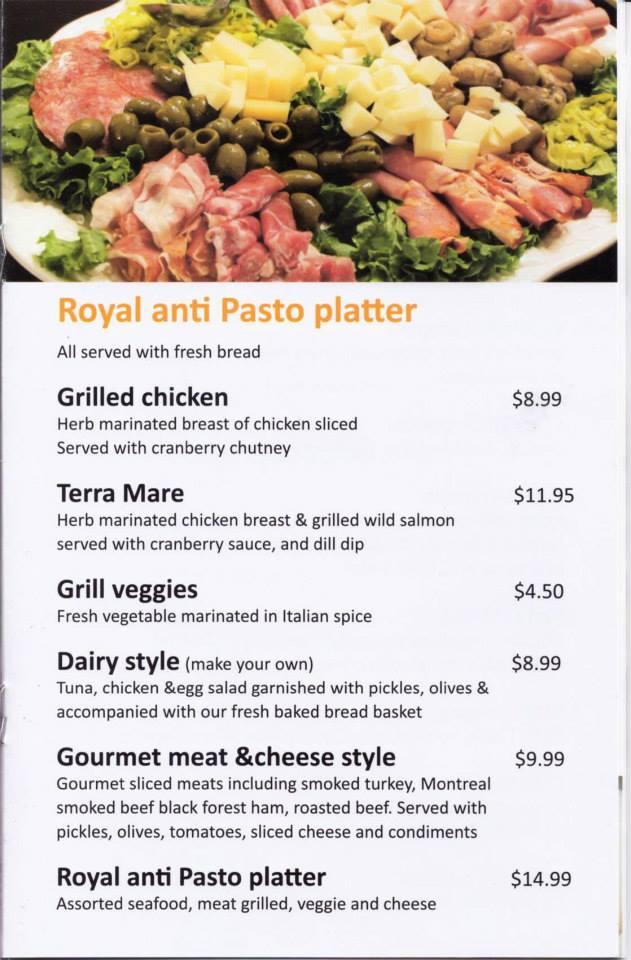 Menu at Daily Fresh Grill & Café, Markham, 14th Ave