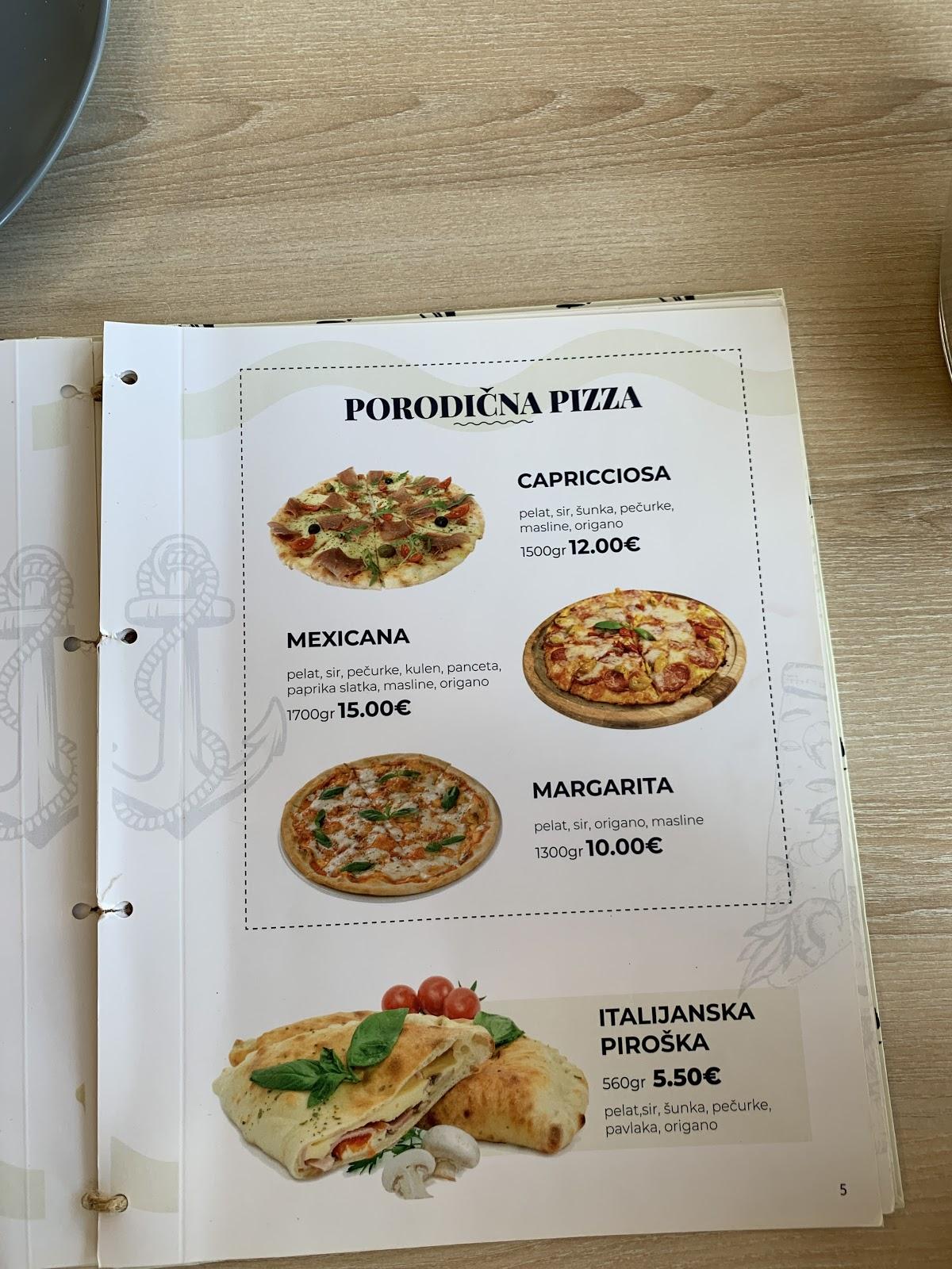 Speisekarte von Fast Food Popaj Herceg Novi, Herceg Novi