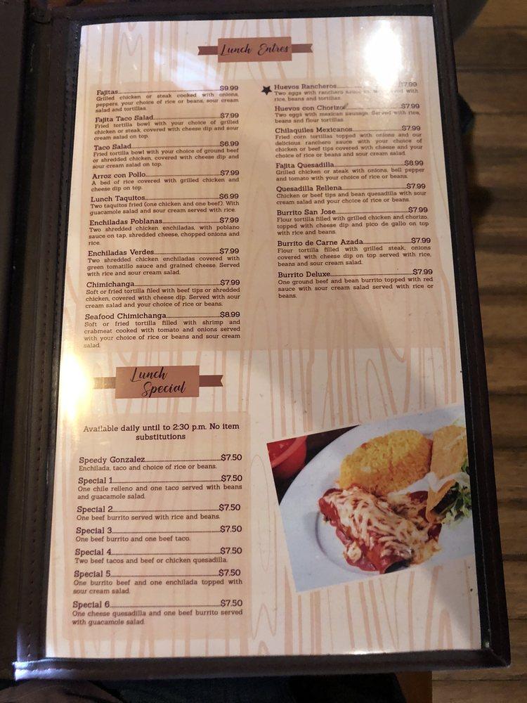 Menu at Sí Señor! restaurant, Newport News