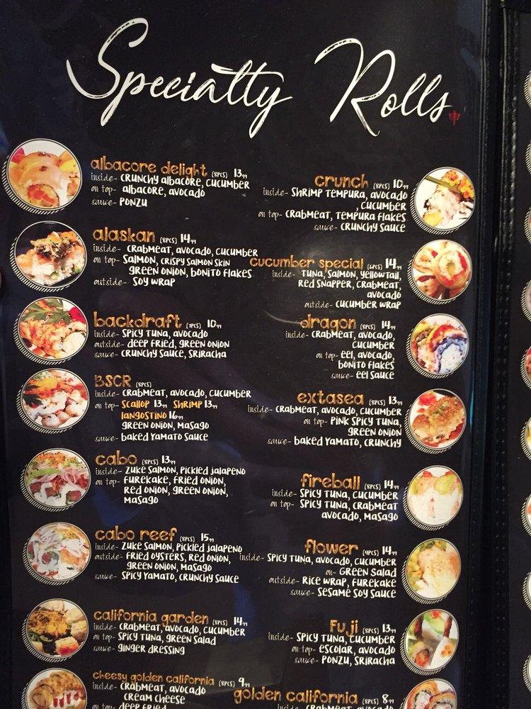 Menu at Yamato Japanese Restaurant, Grover Beach, W Grand Ave