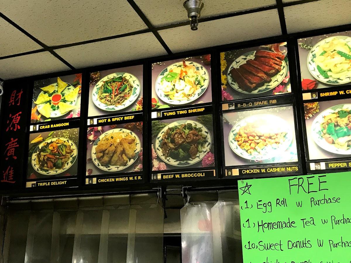 Menu at Grand China restaurant, DeLand