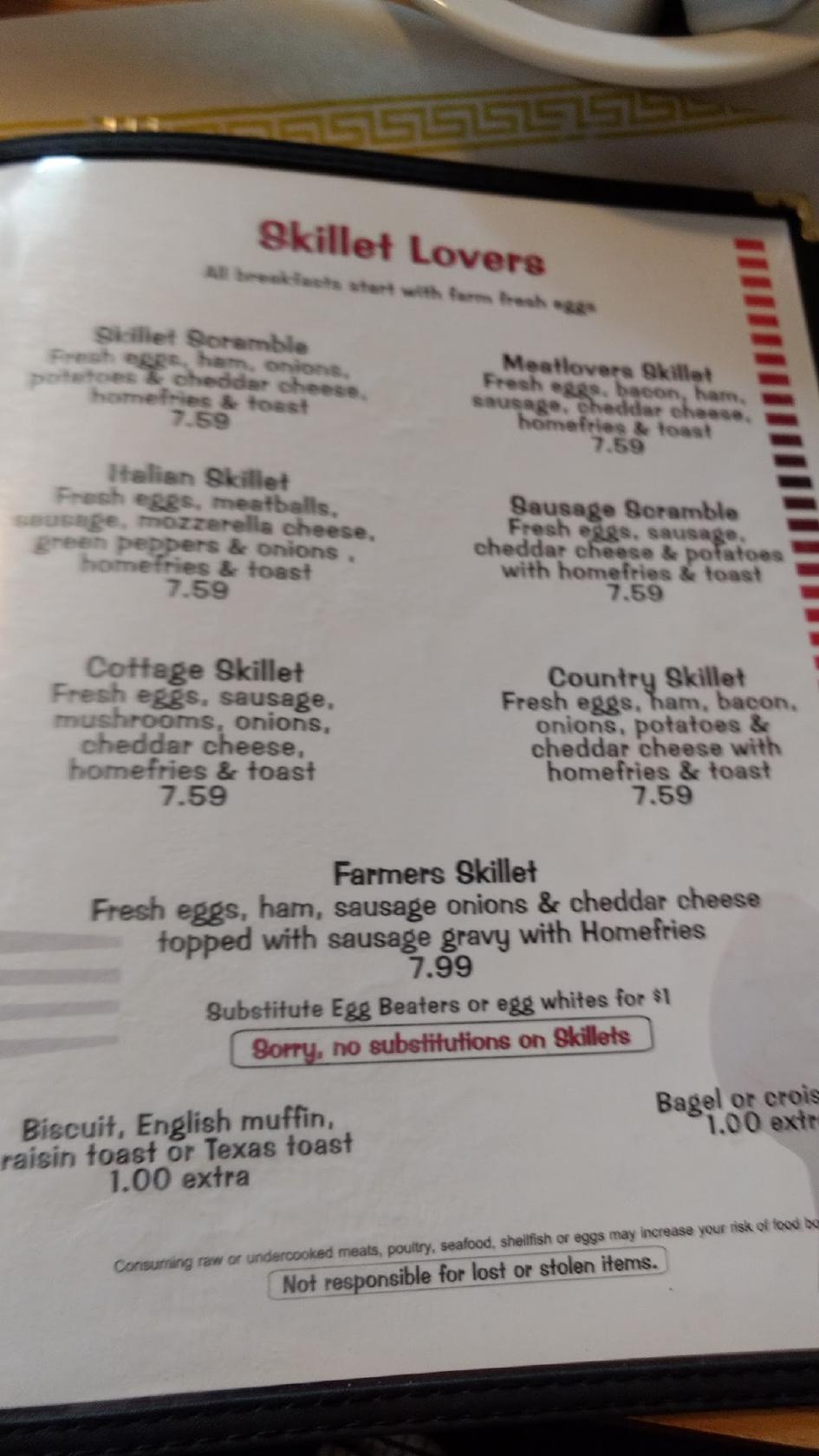 Menu at Nicky & Smitty's Deli & Restaurant, Aurora